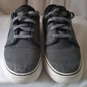 Nike | Shoes | Gray And Black Toki Nike Low Profile Sneakers | Poshmark